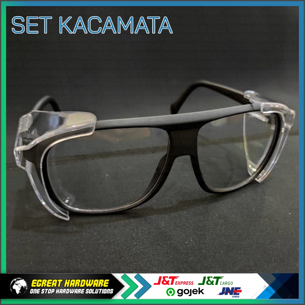 Jual BEST SELLER!!! Kacamata Safety McDermott Saf Eva With Side Shield ...
