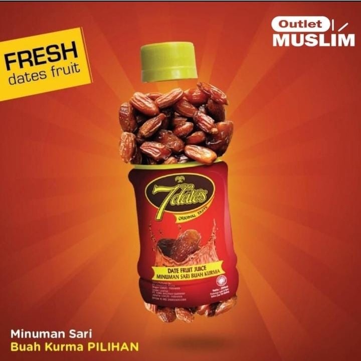 Jual 7 dates minuman kurma botol | Shopee Indonesia