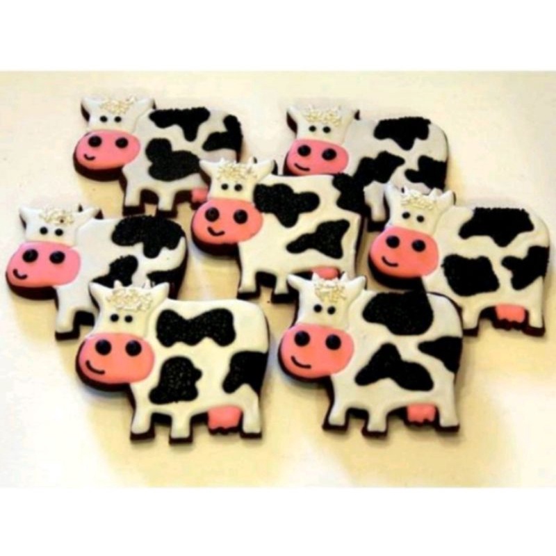 Jual Catanova Butter Kukis Hias Tema Sapi | Shopee Indonesia