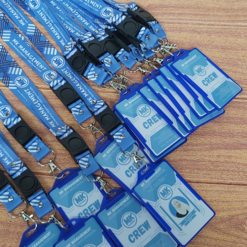 Jual Cetak Lanyard Id card Custom (Satuan / banyak) Lanyard Custom ...