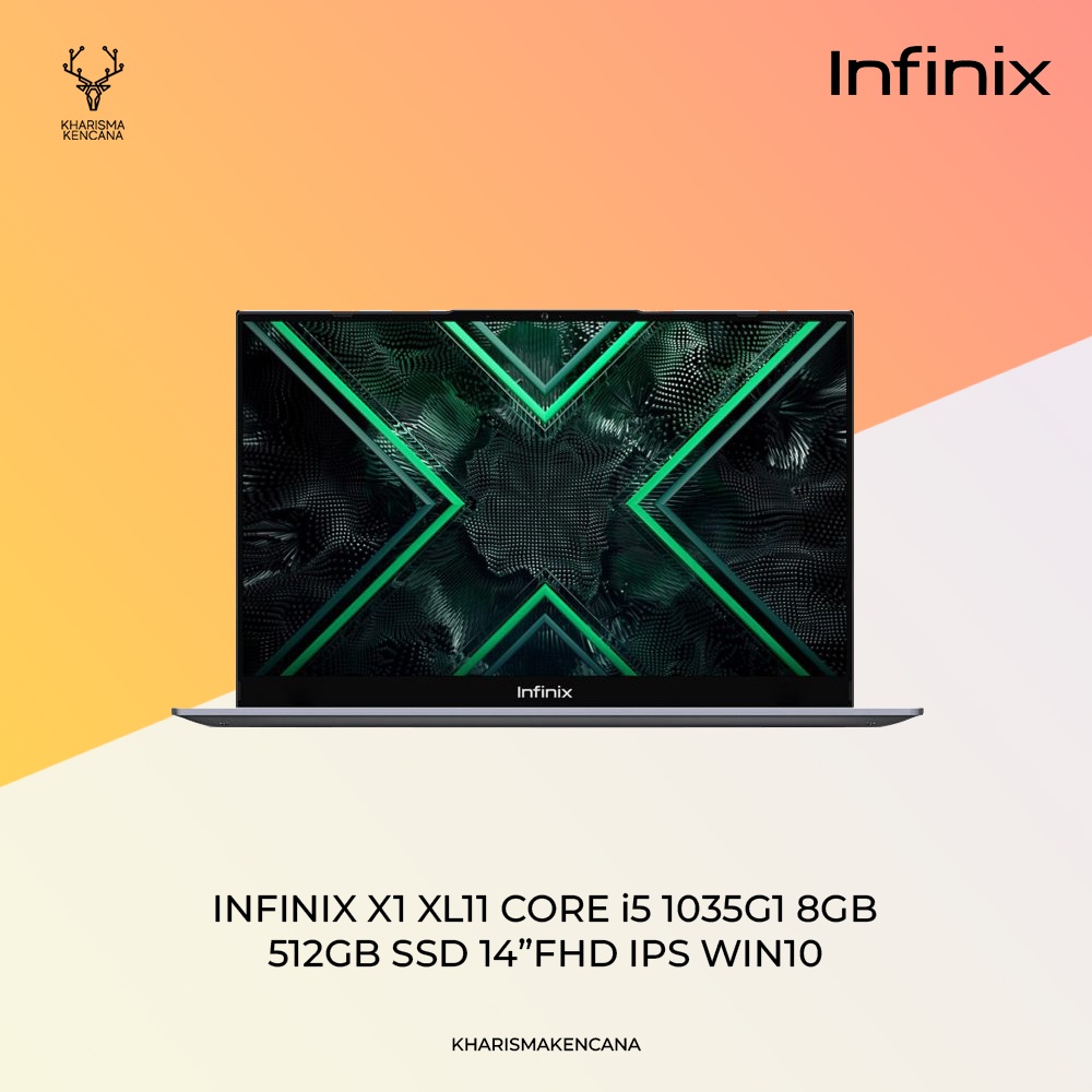 Jual INFINIX X1 XL11 CORE i5 103T5G1 8GB 512GB SSD 14”FHD IPS WIN10 ...