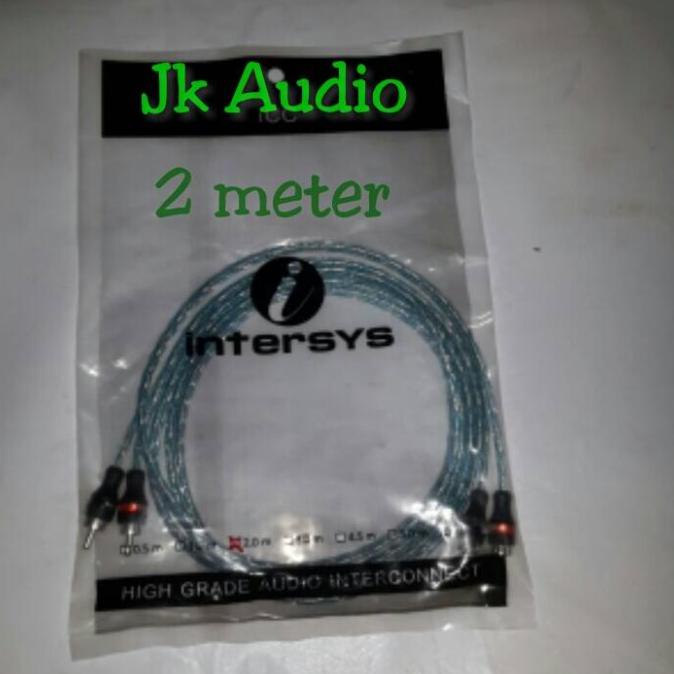 Jual Kabel Audio RCA Intersys 2 meter | Shopee Indonesia