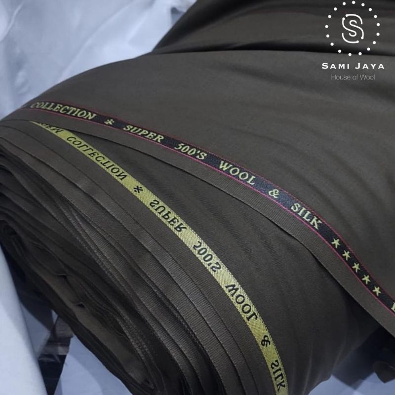 Jual kain bahan setelan pdh satpol pp premium woll katun baju seragam ...