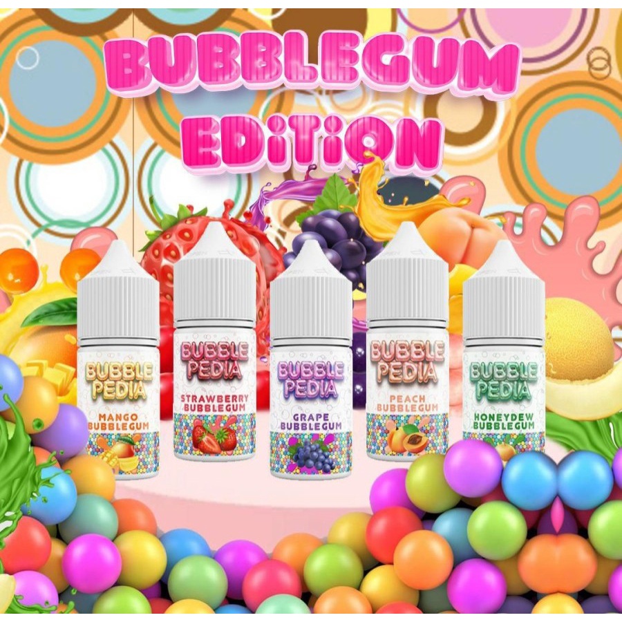Jual LIQUID BUBBLEPEDIA SERIES 30ML 15MG | Shopee Indonesia