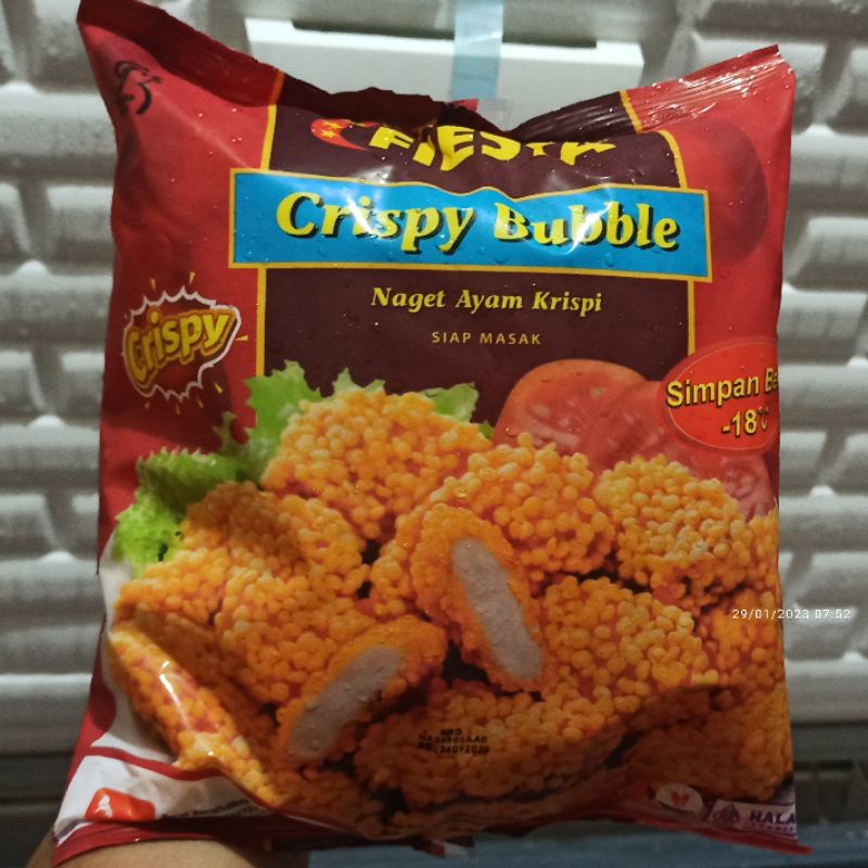 Jual fiesta nugget crispy bubble nugget ayam crispy 500gr | Shopee ...