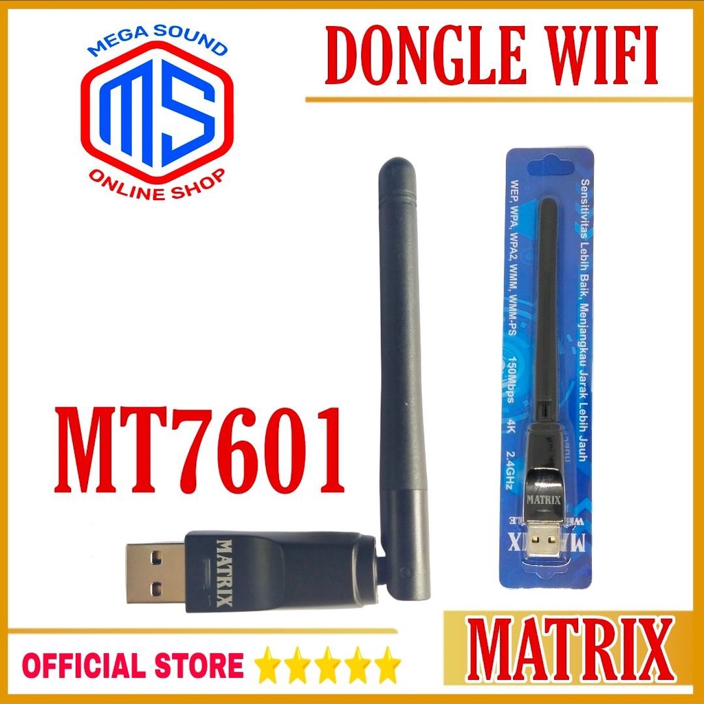 Jual USB Dongle Wifi MT7601 Dongle STB TV Matrix Bersertifikat Postel ...