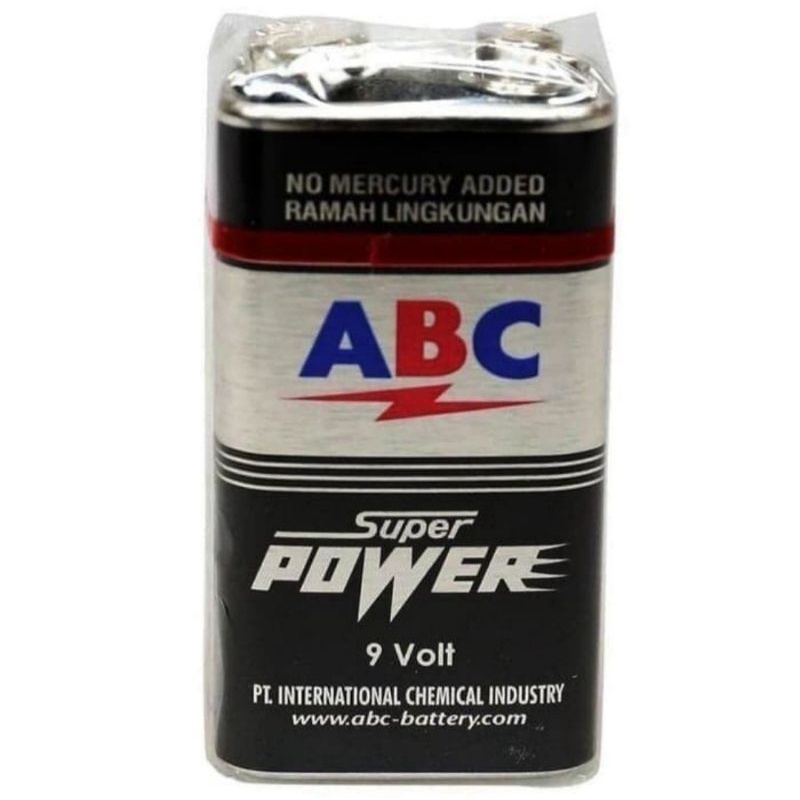 Jual Batre Kotak 9 Volt ABC Baterai 9 Volt | Shopee Indonesia