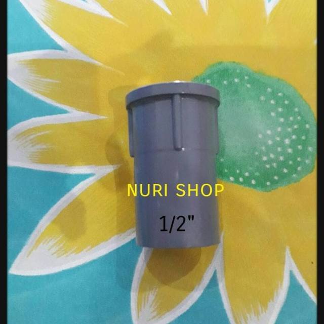Jual Faucet socket RUCIKA 1/2" AW atau Sok Drat Dalam atau SDD pipa pvc ...