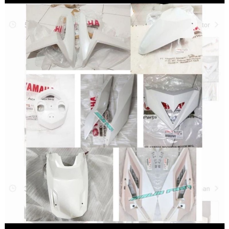 Jual COVER BODY HALUS YAMAHA XRIDE X-RIDE 115 PUTIH ORIGINAL | Shopee ...