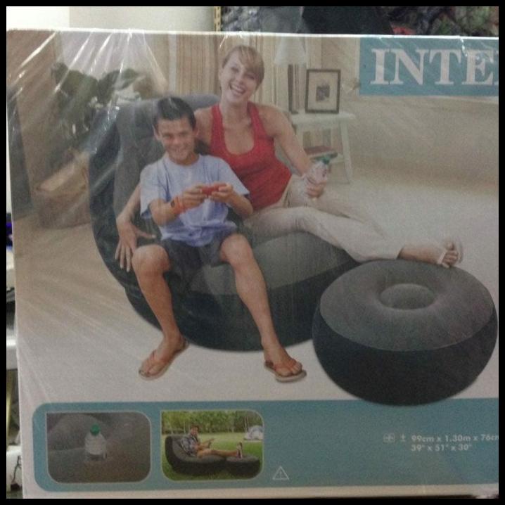 Jual New Kursi Intex Sofa Angin Tiup Inflatable Ultra Lounge With ...