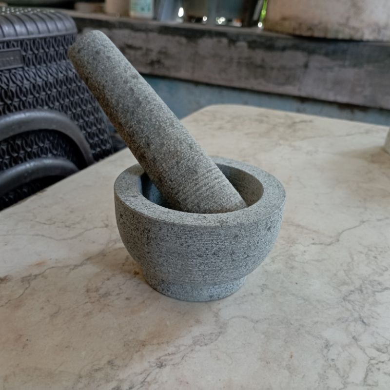 Jual Lumpang mini lumpang andesit mortar pestle cobek ulekan tumbukan ...
