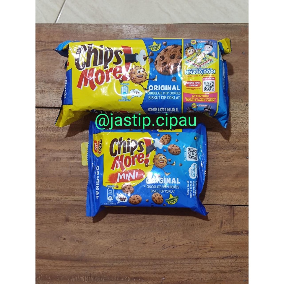 Jual Chipsmore Cookies Original Double Choc Hazelnut / Biskuit Import ...