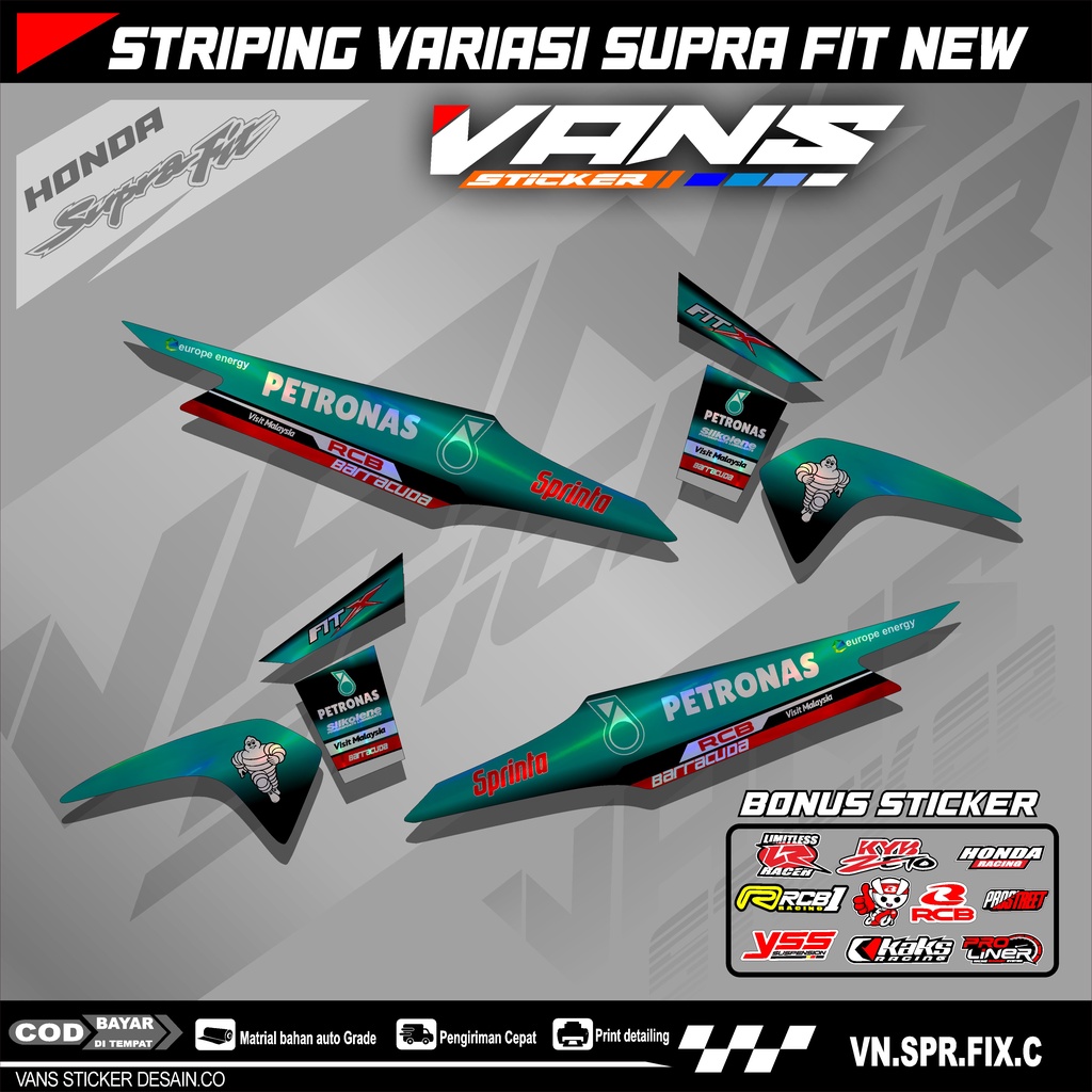 Jual Striping Supra Fit New 2006,Fit X,Fit S-Sitiker HONDA SUPRA FIT ...