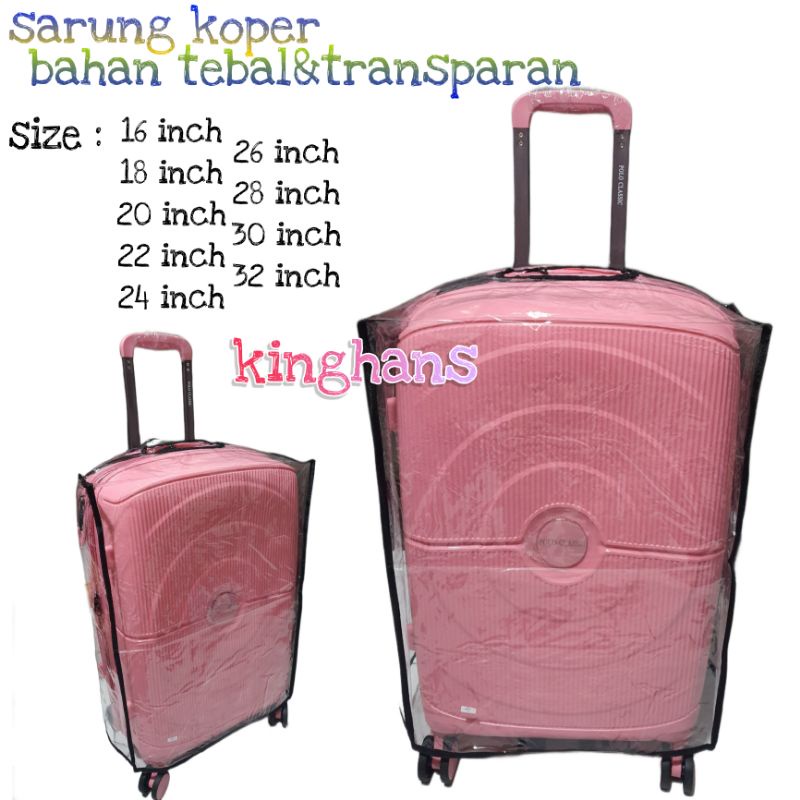 Jual COVER KOPER/PEMBUNGKUS KOPER SIZE 16inch - 32inch BENING ...