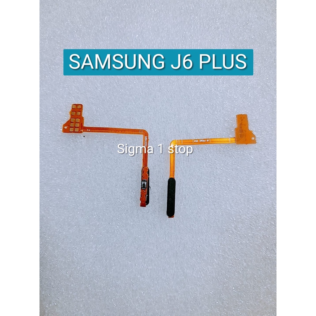 Jual SAMSUNG J6 PLUS FINGER PRINT FLEXI ON OFF TOMBOL LUAR VOLUME FLEXIBLE POWER FLEKSIBEL SIDIK ...