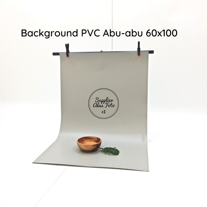 Jual Paket Mini Stand + Pvc Background Foto Abu2 / Backdrop Photo Polos ...