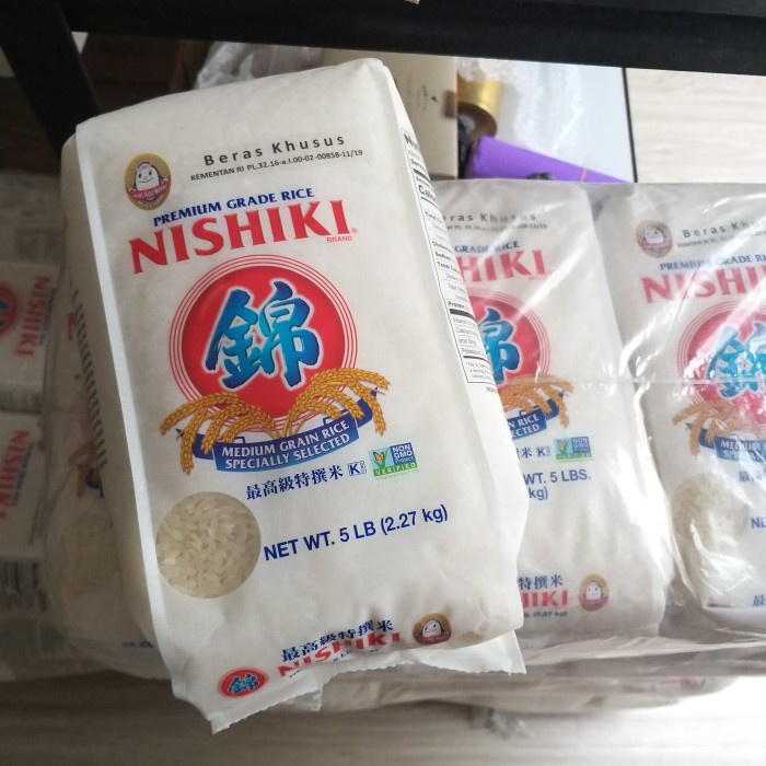 Jual NISHIKI Premium Grade Rice Beras Jepang Original Sushi Onigiri ...