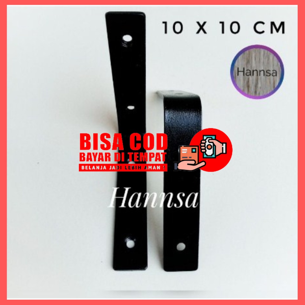 Jual besi siku L penyangga rak dinding ukuran 10x10 - BRACKET BESI SIKU ...