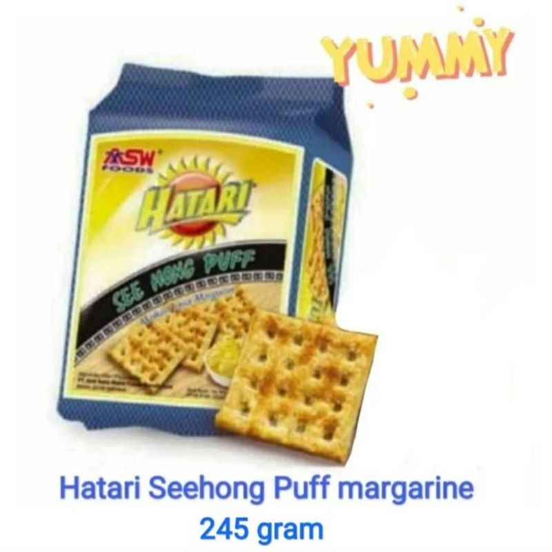 Jual biskuit hatari see hong puff margarine | malkist margarin | Shopee ...