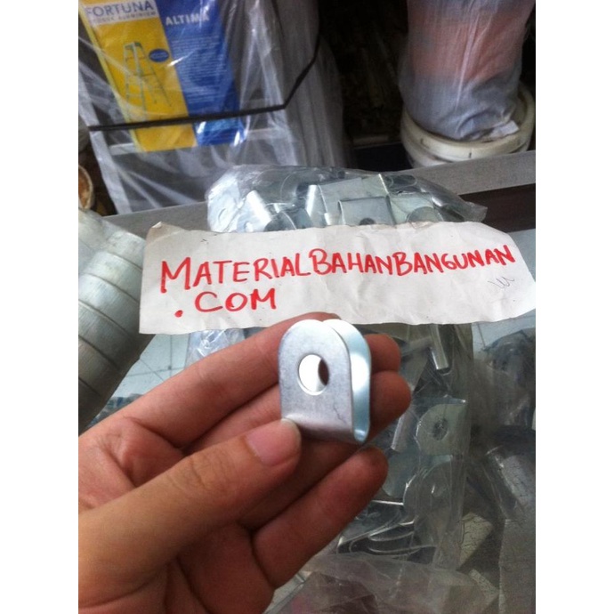 Jual Klem besi pagar tiang brc aluminium besi pengikat pagar mur baut ...