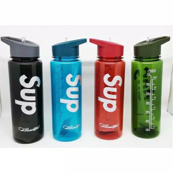 Jual Botol Air Minum Sup 750ml Botol Minum Traveling Sport Sedotan ...