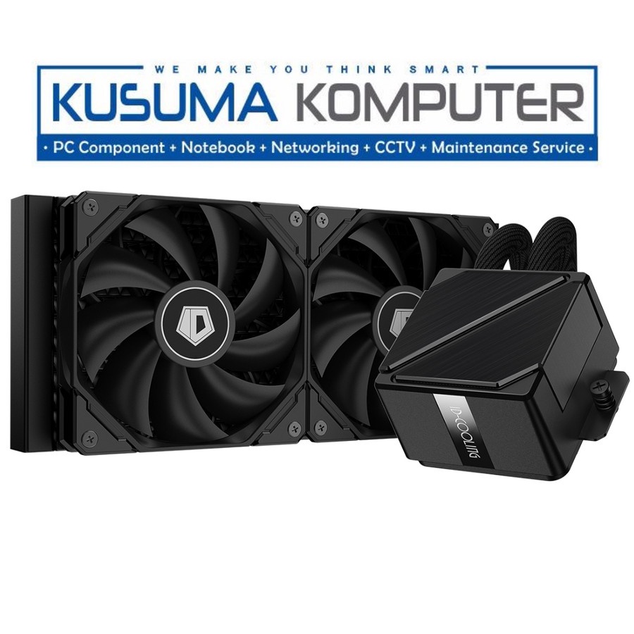 Jual ID Cooling DASHFLOW 240 BASIC BLACK Liquid CPU Cooler LGA 1700 AM5 | Shopee Indonesia