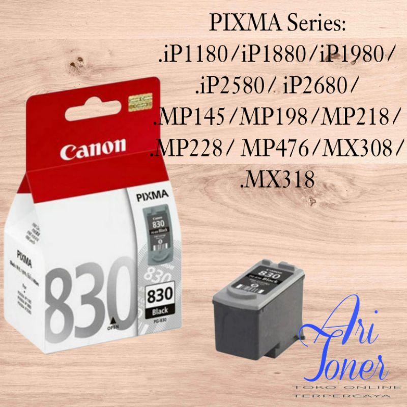 Jual Tinta catridge canon PG-830 black original | Shopee Indonesia