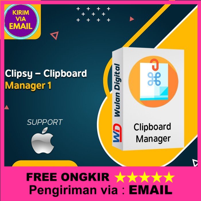 Jual Software Copy Paste: Clipsy – Clipboard Manager 1 Full Version ...