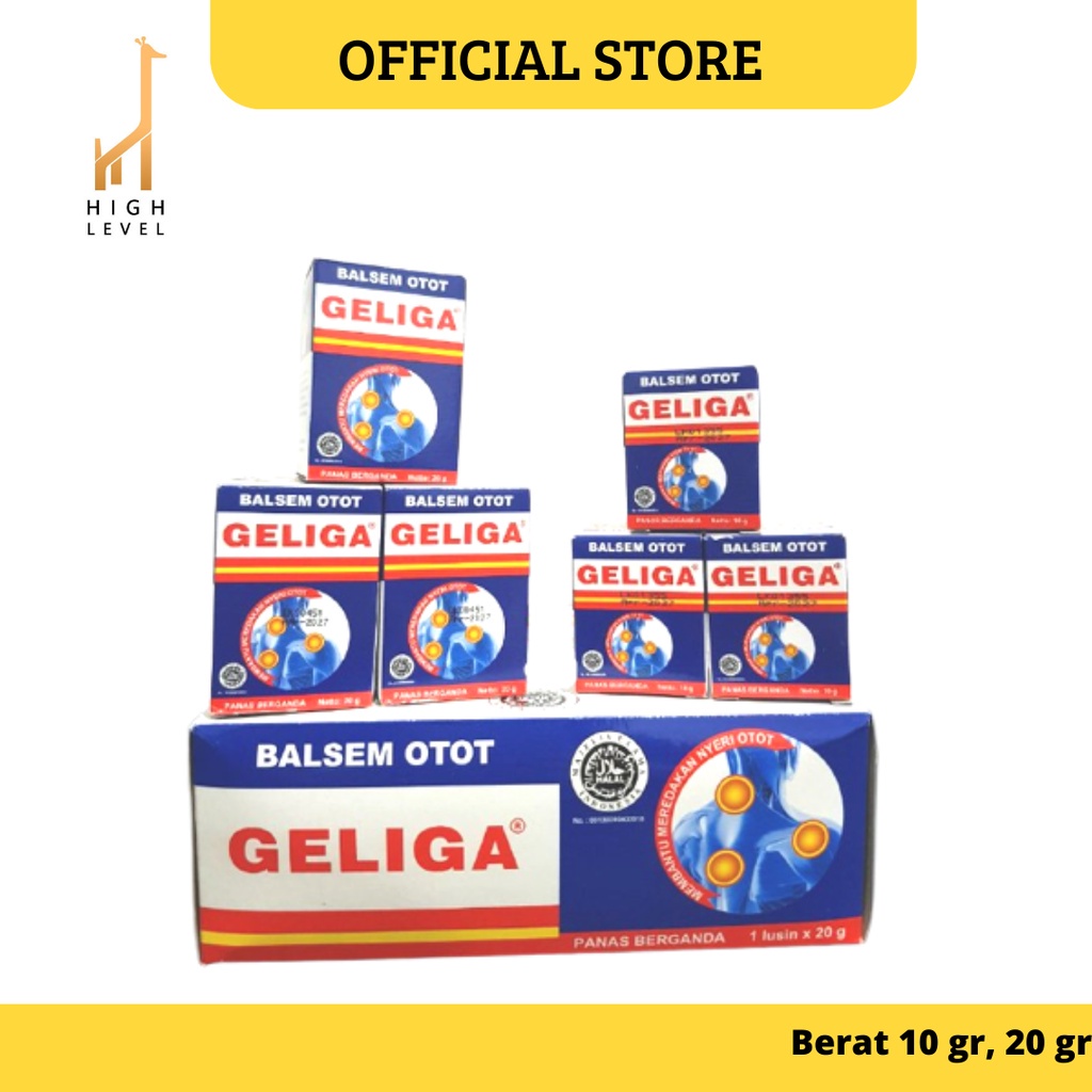 Jual Balsem Otot Geliga 10 gr Dan 20 gr | Shopee Indonesia