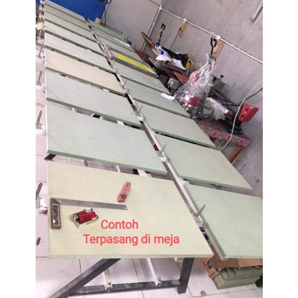 Jual Papan Sablon/Meja sablon MDF HIJAU Polos 40x60 9mm 18mm & 45x65 ...