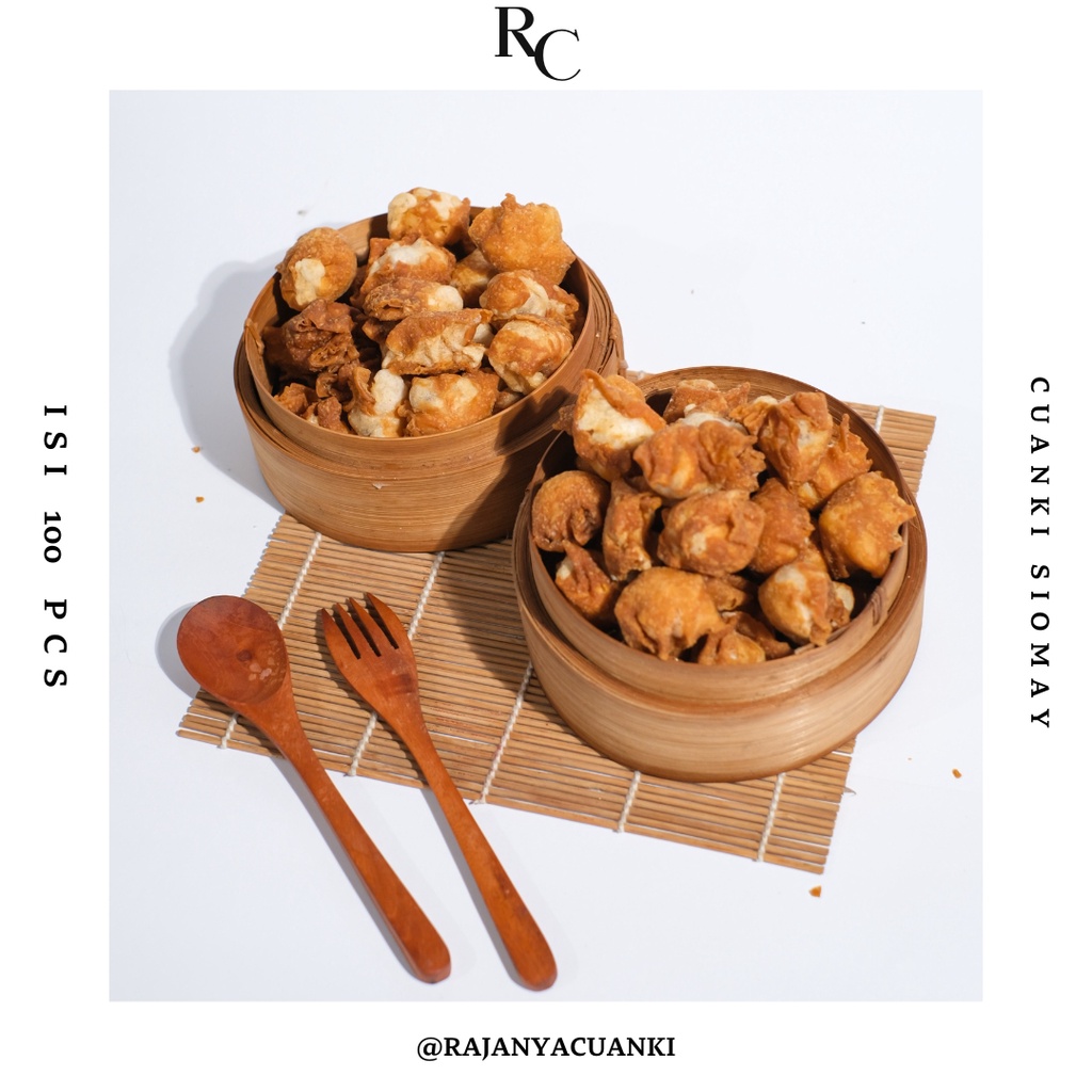 Jual TERMURAH! SIOMAY KERING ISI 100 PCS / SOMAY RENYAH GURIH TOPING ...