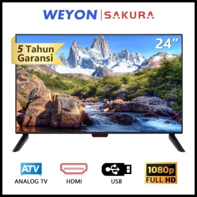 Jual Full Layar Tv Led 24 Inch Hd Ready Smart Tv Televisi Murah ...