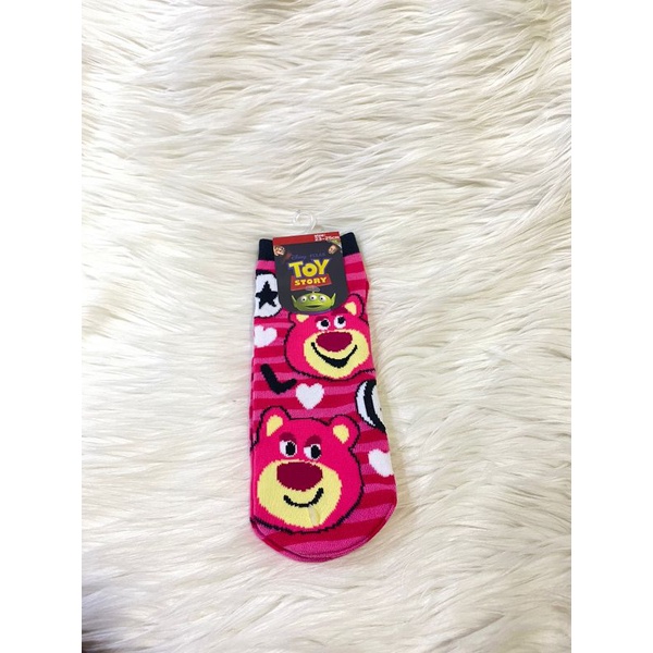 Jual Kaos Kaki Socks Lotso Toy Story Pink Bear Disney 19 - 21 cm ...