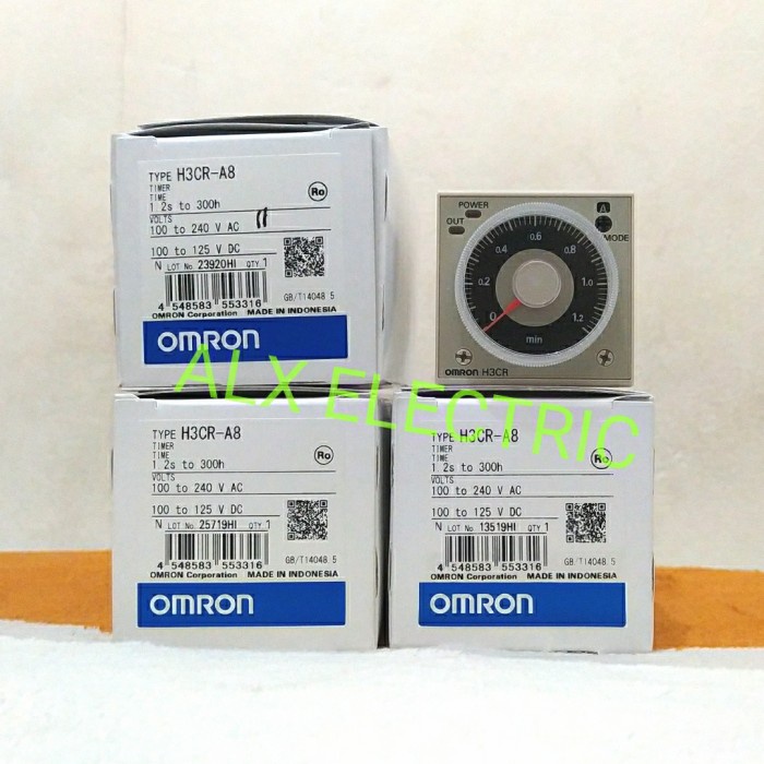 Jual Komponen Listrik Timer H3Cr-A8 Omron | Shopee Indonesia