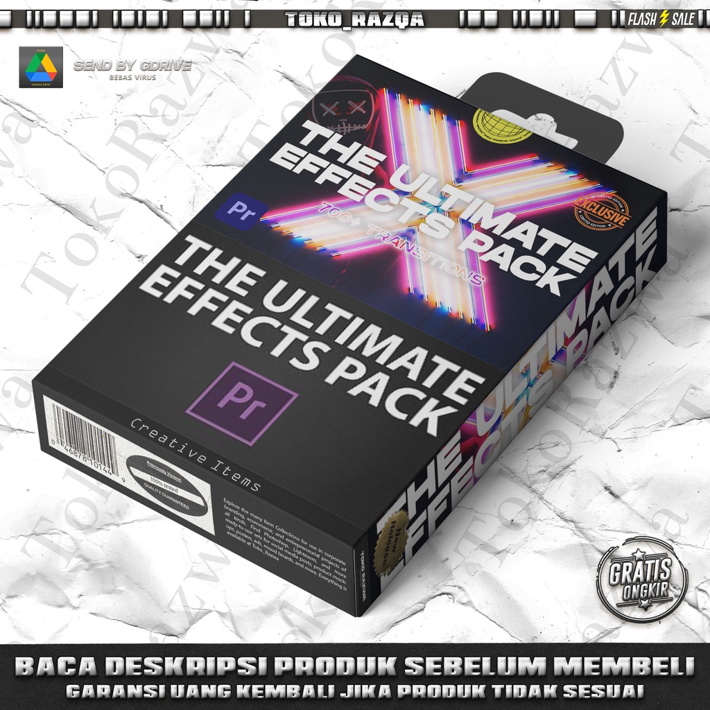 Jual Premiere Pro Project Files - The Ultimate Effects Pack V2 - Kyler Holland | Shopee Indonesia