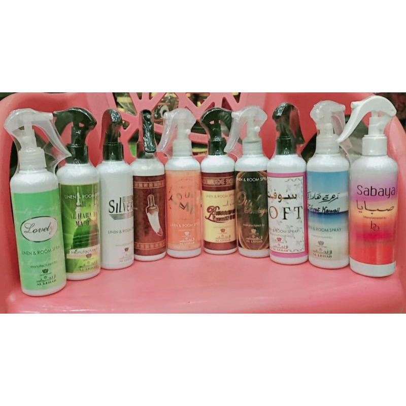 Jual PENGHARUM RUANGAN AL LEHAB SPRAY LINEN & ROOM SPRAY 250ML | PATFUM ...