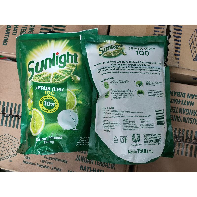 Jual Sunlight Jeruk Nipis 1500ml | Shopee Indonesia