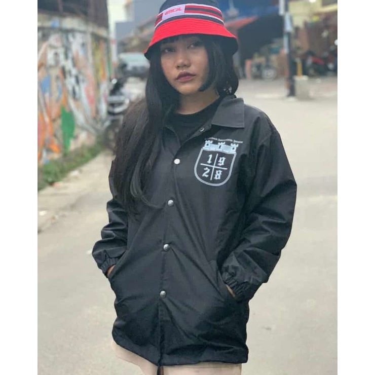 Jual JACKET COACH PERSIJA PREMIUM HITAM WATERPROOF JACKET JAKMANIA ...