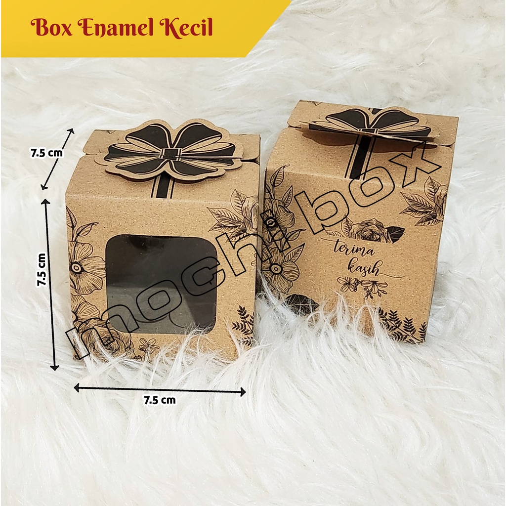 Jual BOX RUSTIK ENAMEL GELAS MUG STAINLESS MUNGIL | Shopee Indonesia