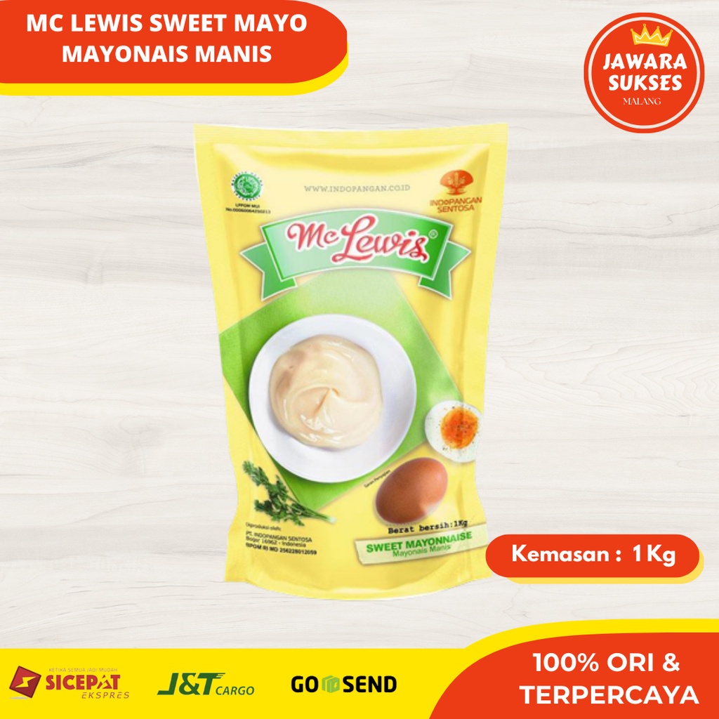 Jual Mclewis Mayo Manis 1Kg | Mc Lewis Sweet Mayonnaise | Mayones ...