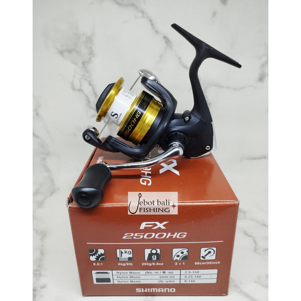 Jual Reel Shimano FX - Reel Pancing Shimano FX 1000 2000 2500 3000 4000 ...