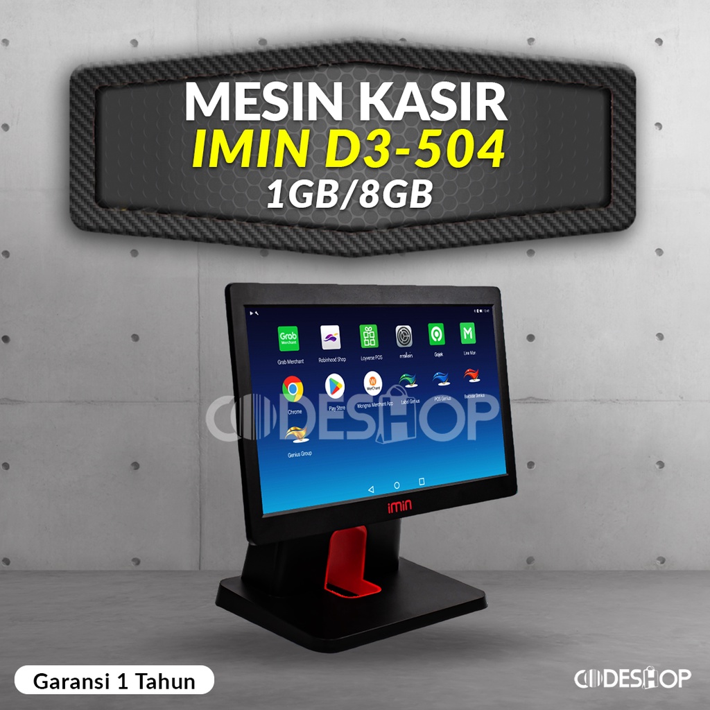 Jual Mesin Kasir POS Android iMin D3 504 Dekstop 15,6" Inch 1GB/8GB | Shopee Indonesia