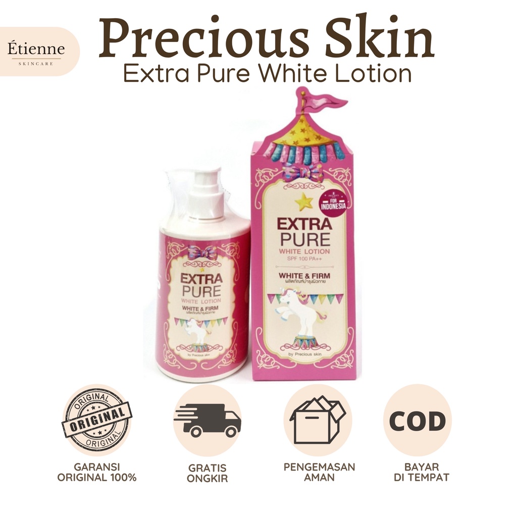 Jual Precious Skin Extra Pure SPF100 PA++ Whitening Handbody 300ml ...