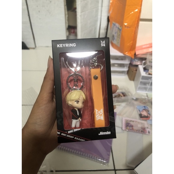 Jual Tinytan Figure Keyring Mic Drop Jimin Tiny tan Key Ring Gantungan Kunci BTS Official ...