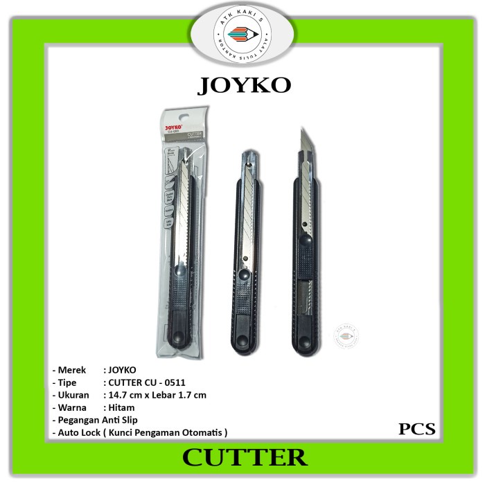 Jual JOYKO - Pisau Cutter CU - 0511 - Pcs | Shopee Indonesia
