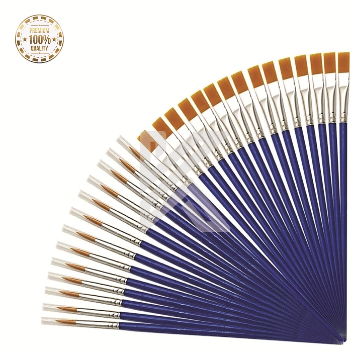 Jual Kuas Satuan ROUND atau FLAT | Shopee Indonesia