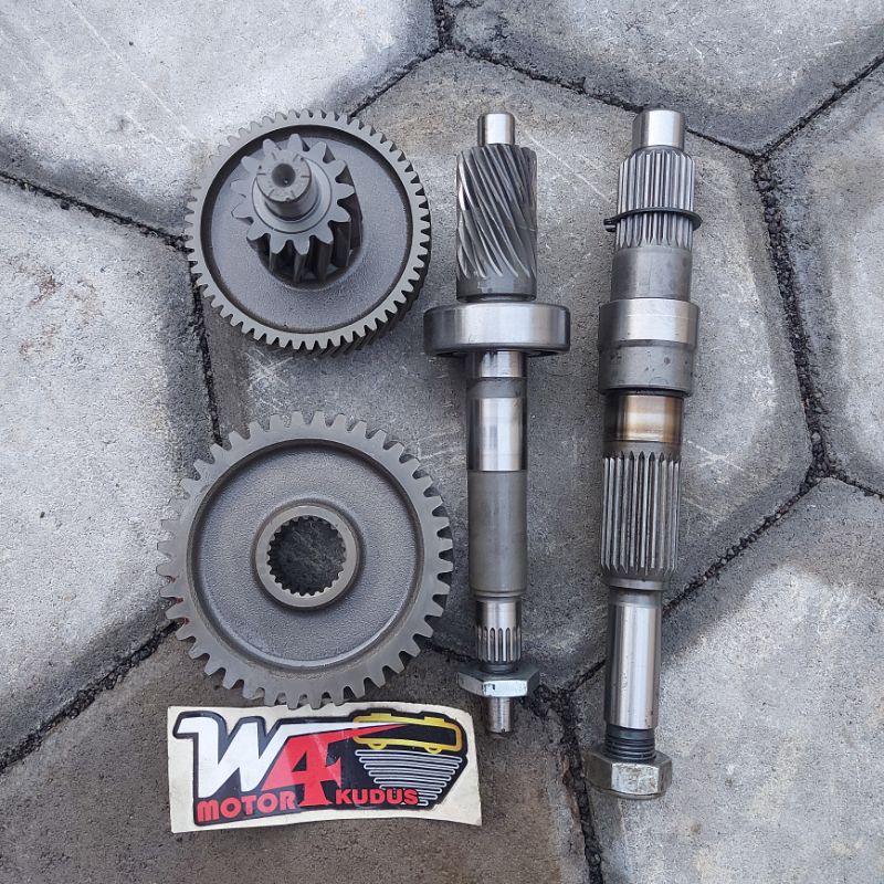 Jual RASIO GEARBOX GARDAN GIGI TRANSMISI OLD AEROX PNP LEXI 125 ...