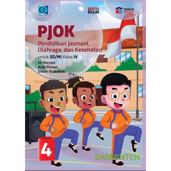 Jual PJOK KELAS 4 KURIKULUM MERDEKA GRAFINDO _ | Shopee Indonesia