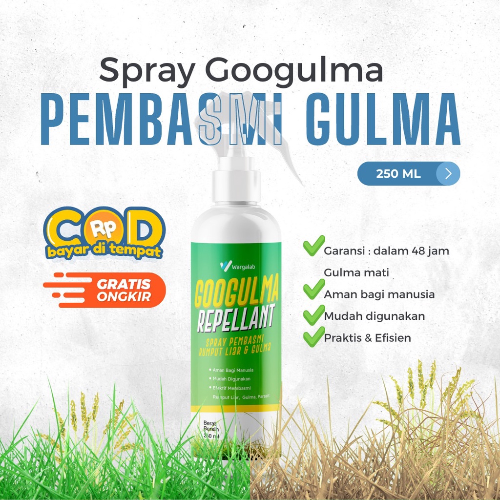 Jual Spray Obat Pembasmi Rumput Liar Gulma Alang-Alang Tanaman Taman ...