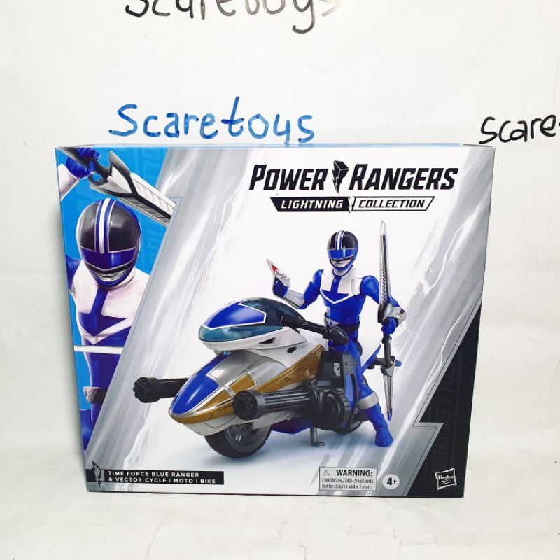 Jual Lightning Collection Power Rangers Time Force Blue Ranger Vector ...